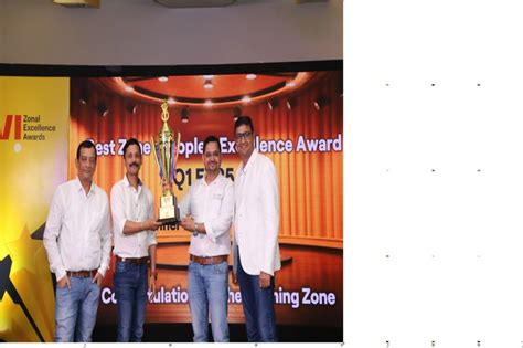 firoz hussain on linkedin won the best zone people excellence award