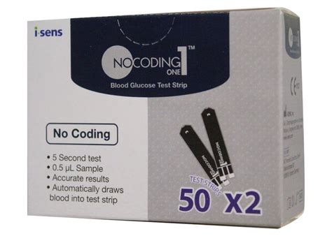 No Coding1 Blood Glucose Test Strip 100 At ₹ 500pack New Items In