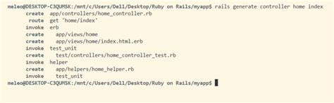 How To Create Model In Ruby On Rails Geeksforgeeks