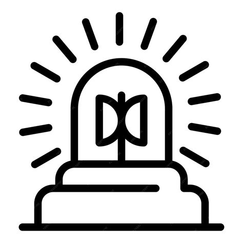 Ícone De Pisca Pisca Contorno ícone Vetor Pisca Pisca Para Web Design Isolado Em Fundo Branco