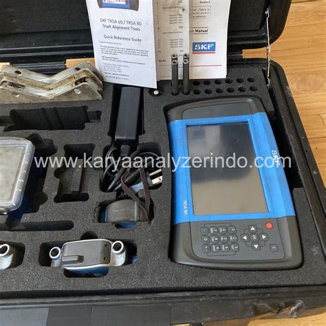 used skf tksa 60 v2 laser shaft alignment tool karya analyzer indo