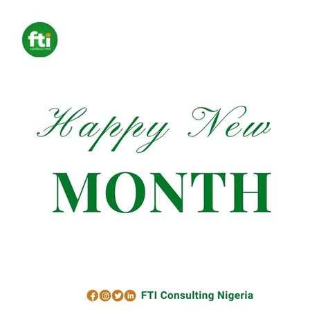 Fti Consulting Nigeria On Linkedin Ftinigeria March2024 Newmonthnewgoals