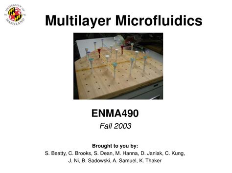 Ppt Multilayer Microfluidics Powerpoint Presentation Free Download Id 5750870