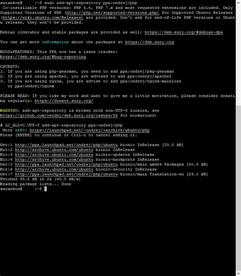 Im Jumbo Install Php5 And Php7 On Ubuntu 1804