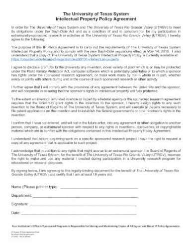 Intellectual Property Assignment Agreement Template Midi