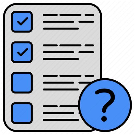 Checklist Question List Task List Todo Agenda Icon Download On Iconfinder