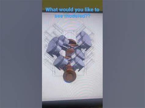 SolidWorks V8 Engine Working Model! - YouTube