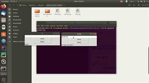 Client Server Networking Chat With Gui In Python Using Socket Youtube