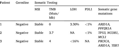 Germline And Somatic Tumor Testing Download Scientific Diagram