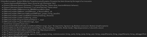 Just Moved To Current Version And Get This Error I Update Every