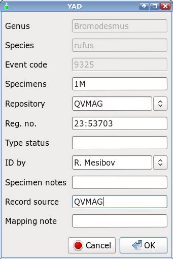 Multiple Item Data Entry With Yad The Linux Rain