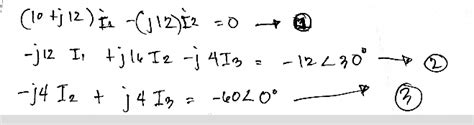 solved find the i1 i2 i3 using determinants matrix or