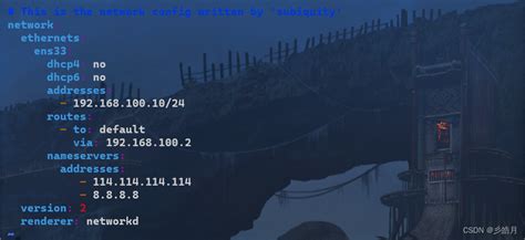 ubuntu22 04服务器版本配置静态ip地址 ubuntu22配置静态ip地址 csdn博客