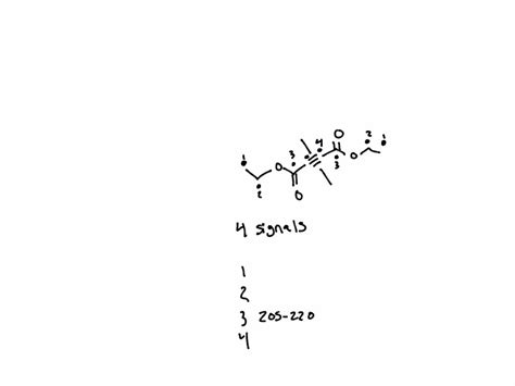 SOLVED: Practice Problem 15.48c: Predict the expected number of signals in the 13C NMR spectrum ...