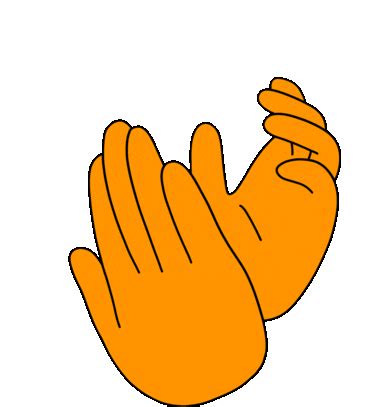 Hand Clap Sticker Hand Clap Applause Discover Share GIFs