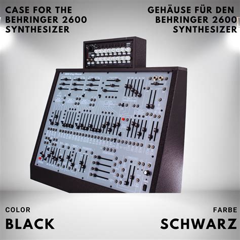 3d Gedrucktes Gehäuse Im Vintage Classic Synth Design Für Den Behringer 2600 Synthesizer Kaufen