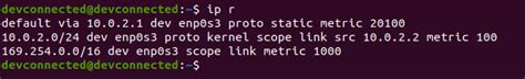 How To Add Route On Linux Devconnected