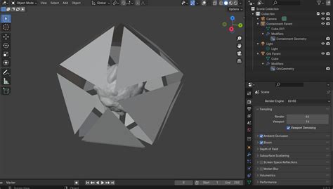 Overlapping Geometry Nodes Cause Visibility Issues Blender Stack Exchange