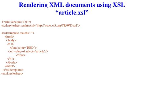 Ppt Xml Extensible Markup Language Powerpoint Presentation Free Download Id6357362