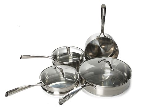 12 Pc Ss Stackable Cookware Set