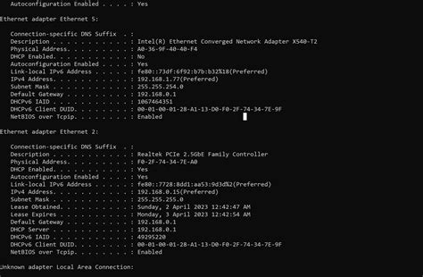 Having Trouble Configuring Network Settings For Intel Nic Installed In