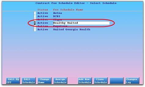 Use Contract Fee Schedules Allowables To Monitor Reimbursement Pcc