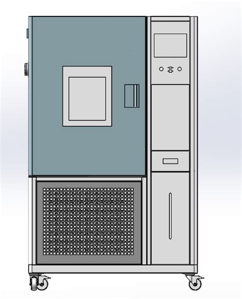 恒温恒湿试验箱225l Solidworks 2020 模型图纸下载 懒石网