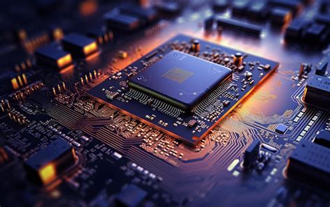 Premium Photo Microchip Processor