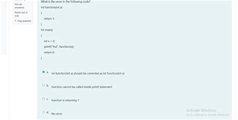 solved what is the error in the following code int