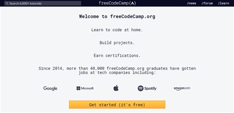 Freecodecamp Best Free Online Courses With Certificates