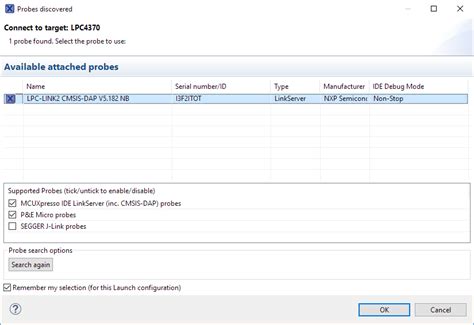 solved lpc link2 could not connect to core nxp community