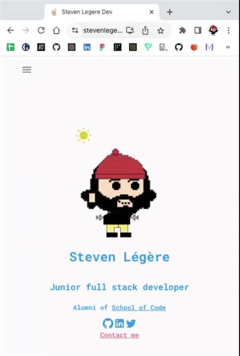 Steven Legere On Linkedin Javascript Css Projects React