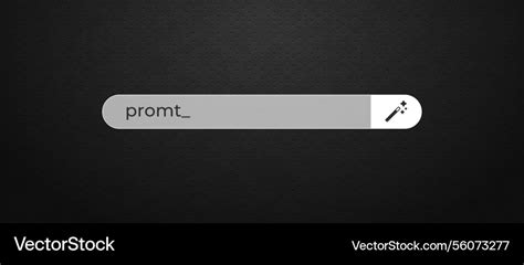 ai text input field with pencil icon royalty free vector