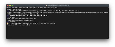 install and run azure cli on mac devops cloud and it career