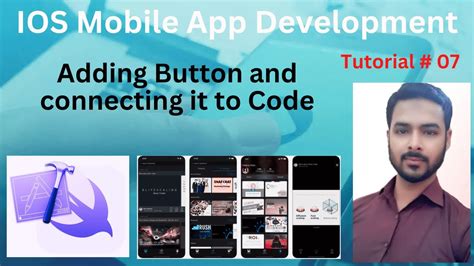 Tutorial 07 Adding Button And Connecting It To Code Button In Ios