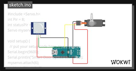 Beta Smartdoor Lock Wokwi Esp32 Stm32 Arduino Simulator