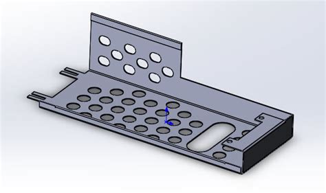 SOLIDWORKS Part Reviewer Simple Sheet Metal Part 4