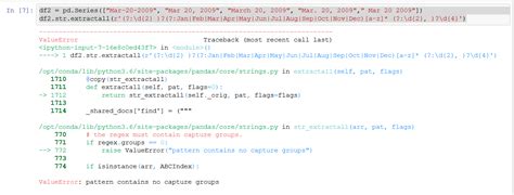 Python 3x Regex Expression Expression For Extracting Date Is Not