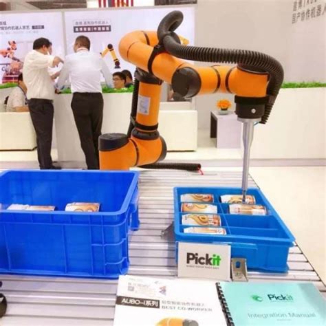Pick And Place Robot Aubo I10 Cobot Robotic Arm 6 Axis As Collaborative Robot