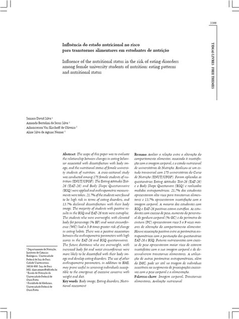 Silva 2011 Download Free Pdf Hyperalimentation Eating Behaviors