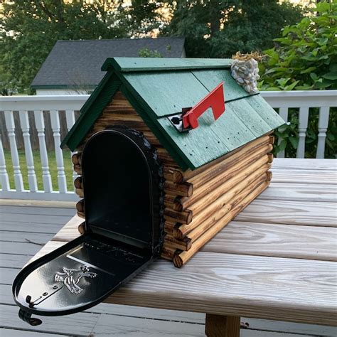 Rustic Custom Made Mailbox Etsy