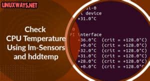 Linux Check Cpu Temperature Mopacheck