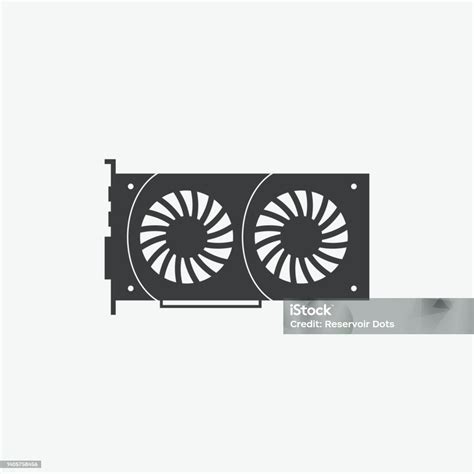 그래픽 처리 장치 Gpu 벡터 아이콘 0명에 대한 스톡 벡터 아트 및 기타 이미지 0명 Cpu 농장 Istock