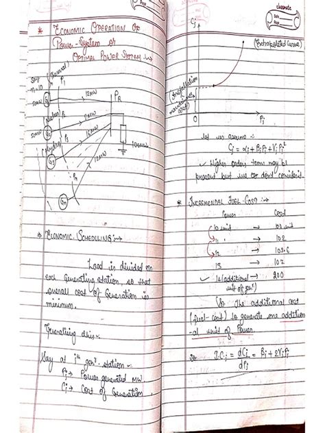 Economic Load Dispatch Notes Pdf