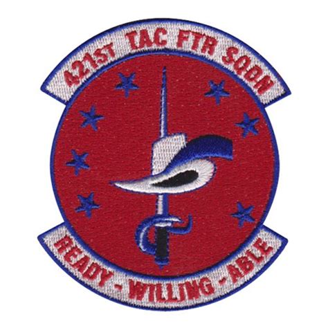 421 Fs Vietnam Era Patch 421st Fighter Squadron Patches