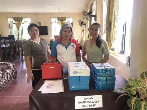 Look Ileco Iii Donated Bond Papers To Raul Ov Causing Memorial School