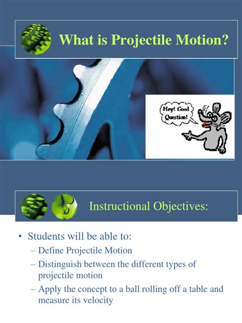 Projectile Motion Honors Physics Pdf Kinematics Velocity