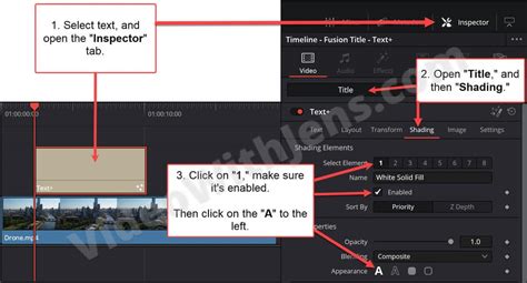 How To Change Text Color In DaVinci Resolve Cool Effects