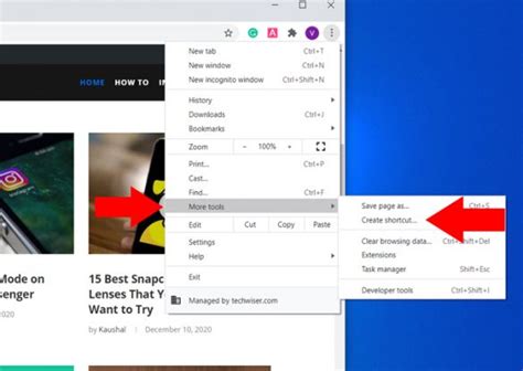 Ways To Create Website Shortcut On Desktop For Chrome TechWiser