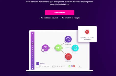 Integromat No Code Workflow Automation